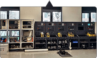 Fanuc, Mitsubishi and Siemens Test Bench