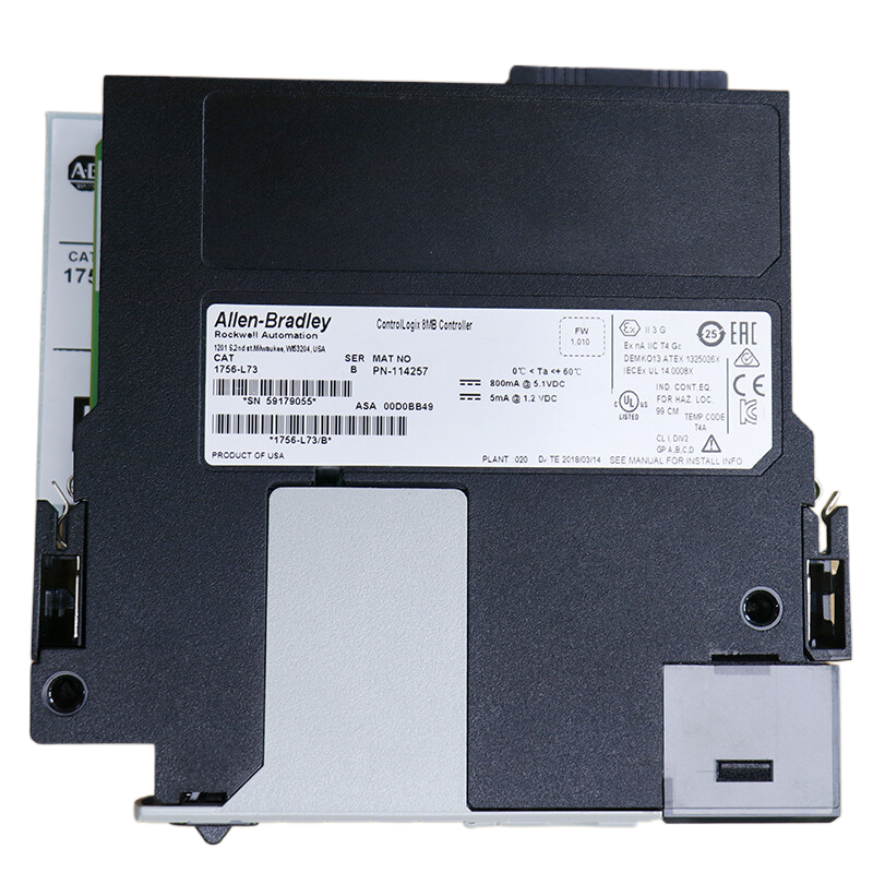 Allen-Bradley ControlLogix 8 MB Controller 1756-L73